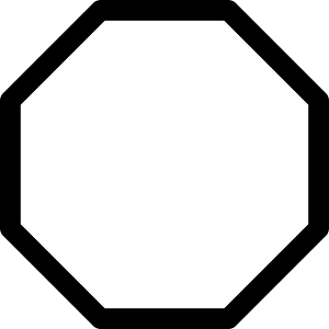 Octagon icon. Free download transparent .PNG | Creazilla