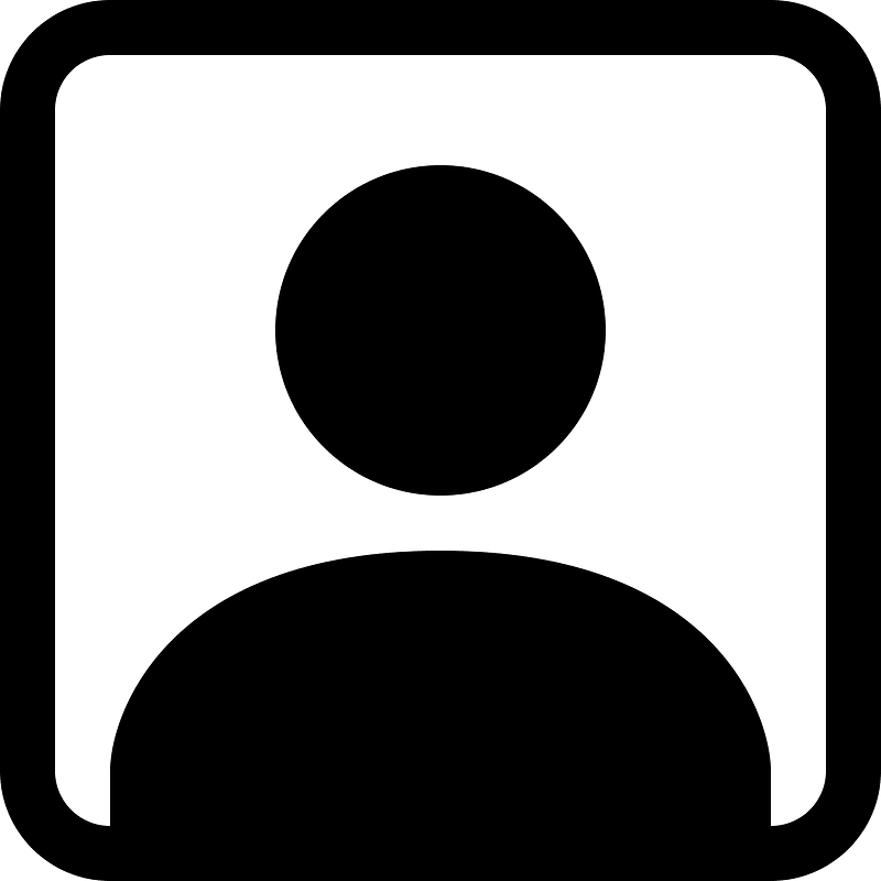 Person-square - Free vector icons on creazilla.com