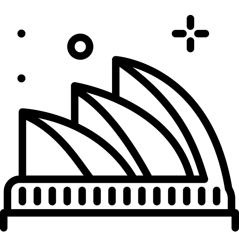 Sydney-opera icon. Free download transparent .PNG | Creazilla