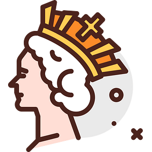Queen icon. Free download transparent .PNG | Creazilla