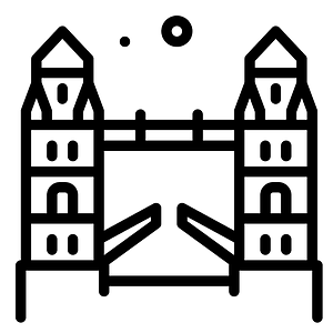 Bridge icon. Free download transparent .PNG | Creazilla