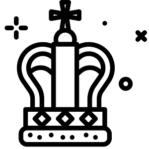 Crown icon. Free download transparent .PNG | Creazilla