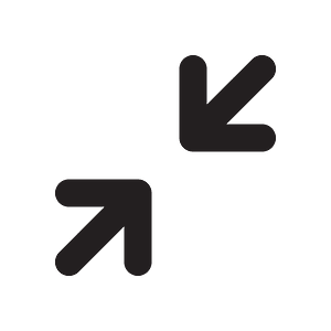 Collapse icon. Free download transparent .PNG | Creazilla