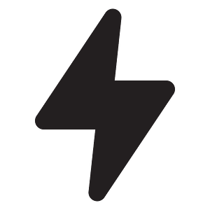 Flash icon. Free download transparent .PNG | Creazilla