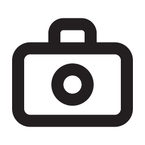 Camera-outline icon. Free download transparent .PNG | Creazilla