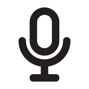 Mic icon. Free download transparent .PNG | Creazilla