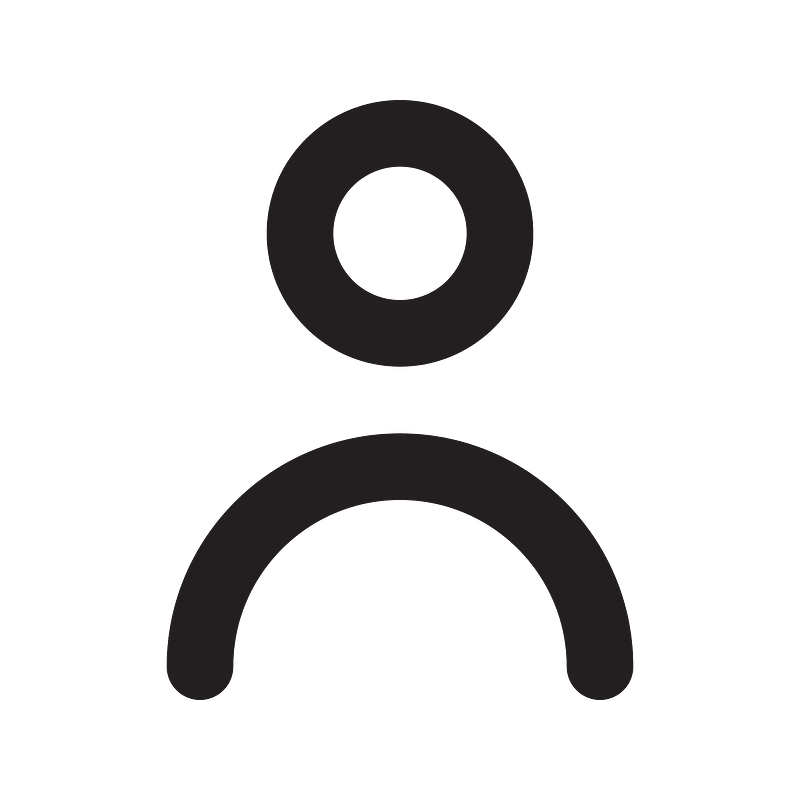 Person-outline - Free vector icons on creazilla.com