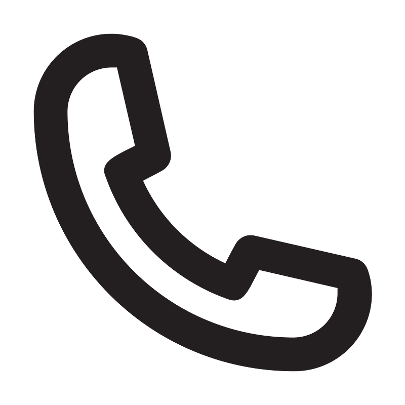 Phone-outline icon. Free download transparent .PNG | Creazilla