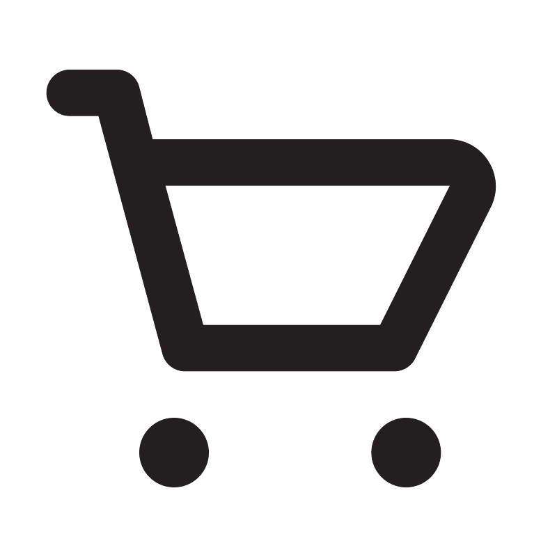 Shopping-cart-outline icon. Free download transparent .PNG | Creazilla