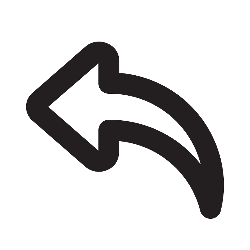 Undo-outline icon. Free download transparent .PNG | Creazilla