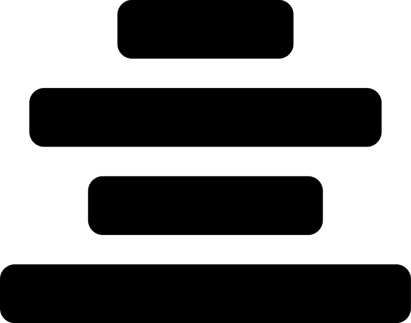 Align-center icon. Free download transparent .PNG | Creazilla