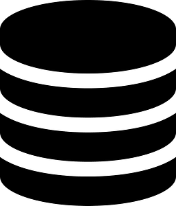 Database icon. Free download transparent .PNG | Creazilla