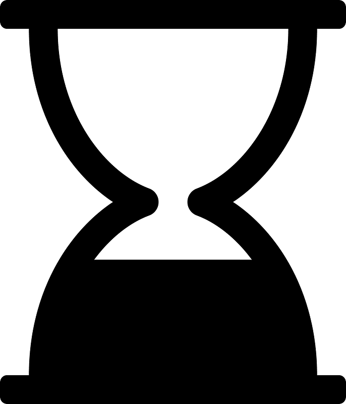 Hourglass-end icon. Free download transparent .PNG | Creazilla