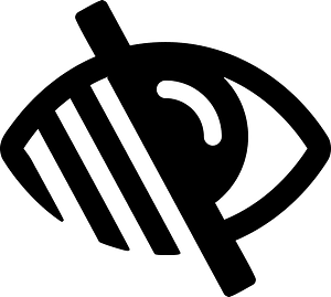 Low-vision icon. Free download transparent .PNG | Creazilla