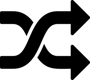 Random icon. Free download transparent .PNG | Creazilla