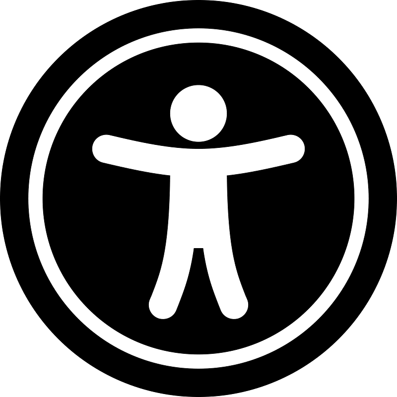 Universal-access icon. Free download transparent .PNG | Creazilla