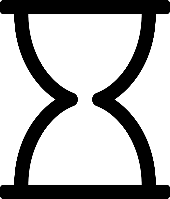 Hourglass icon. Free download transparent .PNG | Creazilla