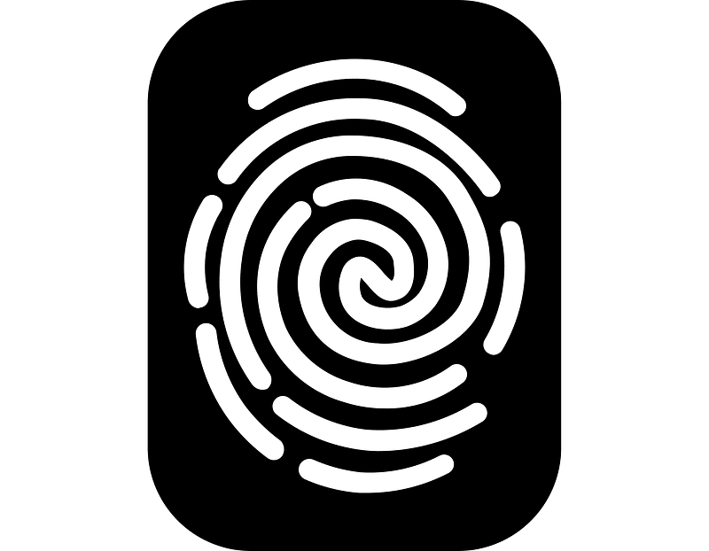 Fingerprint icon. Free download transparent .PNG | Creazilla