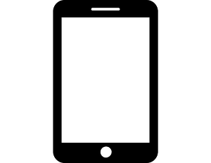 Mobile icon. Free download transparent .PNG | Creazilla