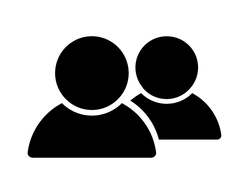 Users icon. Free download transparent .PNG | Creazilla