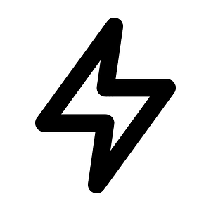 Flash icon. Free download transparent .PNG | Creazilla