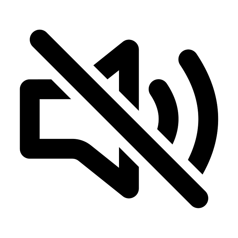 Volume-off - Free vector icons on creazilla.com