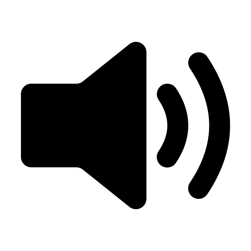 Volume-up - Free vector icons on creazilla.com