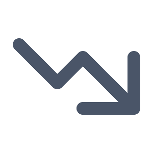 Trending-down icon. Free download transparent .PNG | Creazilla