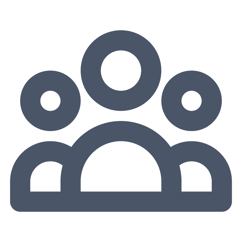User-group icon. Free download transparent .PNG | Creazilla