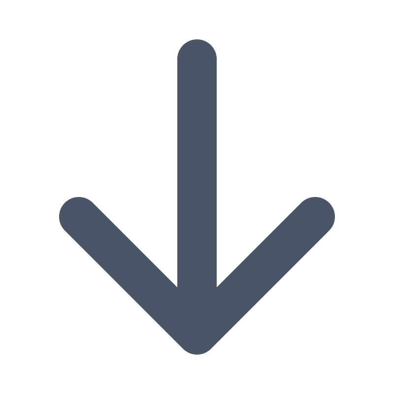 Arrow-down icon. Free download transparent .PNG | Creazilla