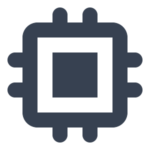 Chip icon. Free download transparent .PNG | Creazilla