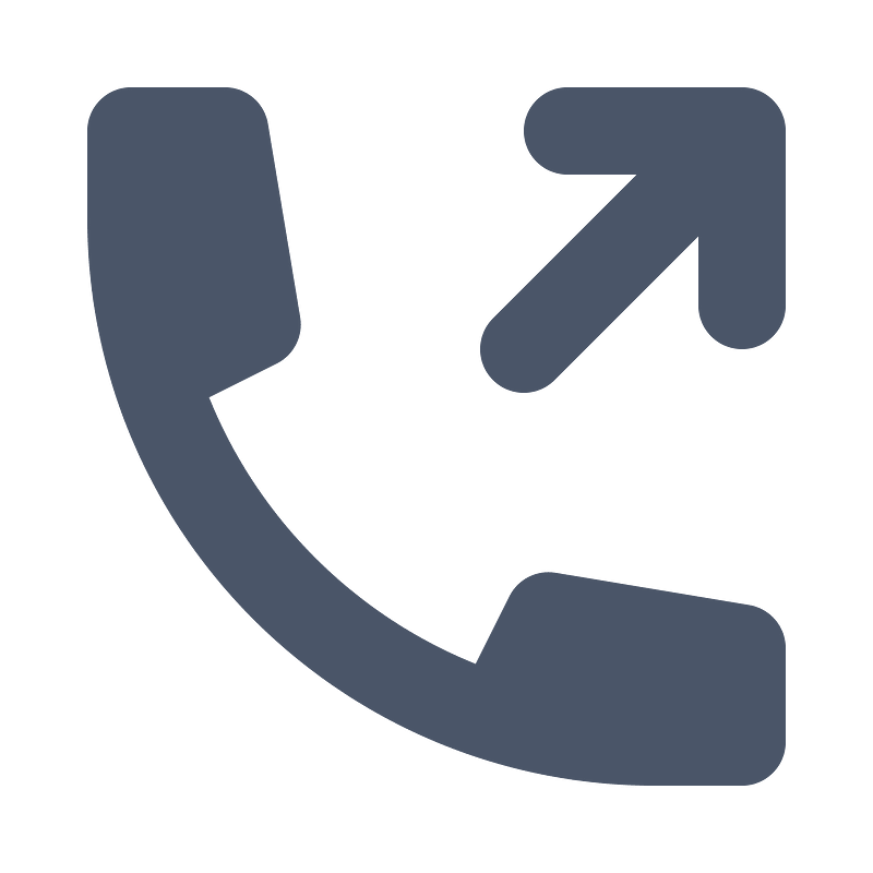Phone-outgoing icon. Free download transparent .PNG | Creazilla