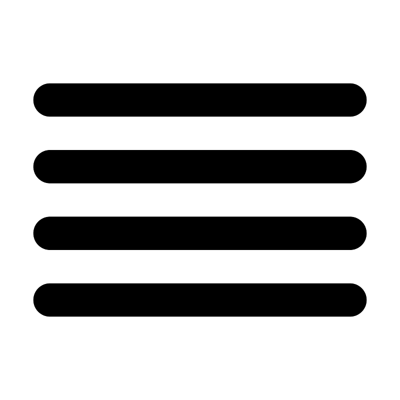 Align-justify icon. Free download transparent .PNG | Creazilla