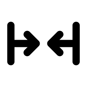 Arrows-merge icon. Free download transparent .PNG | Creazilla