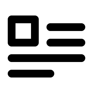 Document-layout-left icon. Free download transparent .PNG | Creazilla