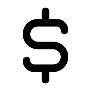 Dollar-sign - Free vector icons on creazilla.com