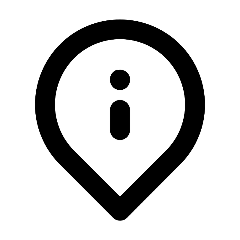 Map-marker-info icon. Free download transparent .PNG | Creazilla