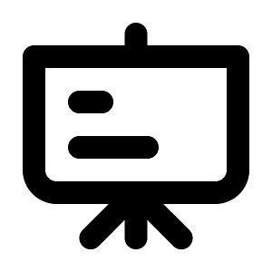 Meeting-board icon. Free download transparent .PNG | Creazilla