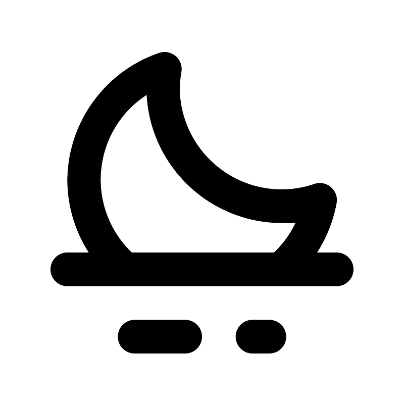 Moonset - Free vector icons on creazilla.com