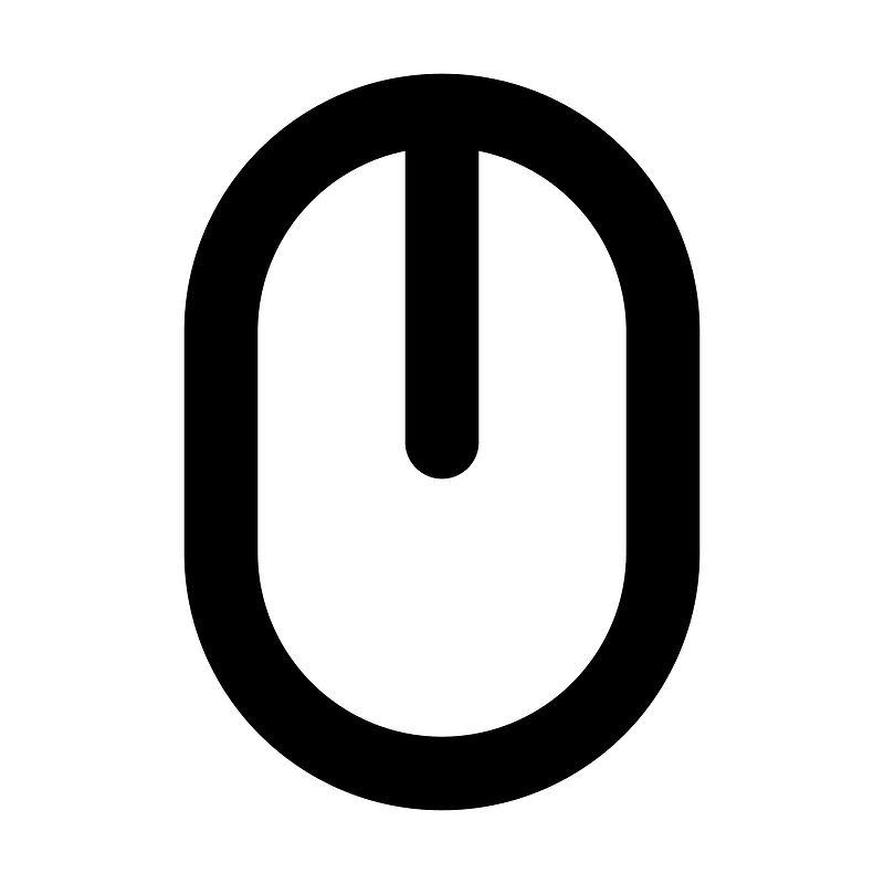 Mouse-alt - Free vector icons on creazilla.com