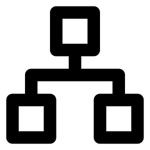 Sitemap icon. Free download transparent .PNG | Creazilla