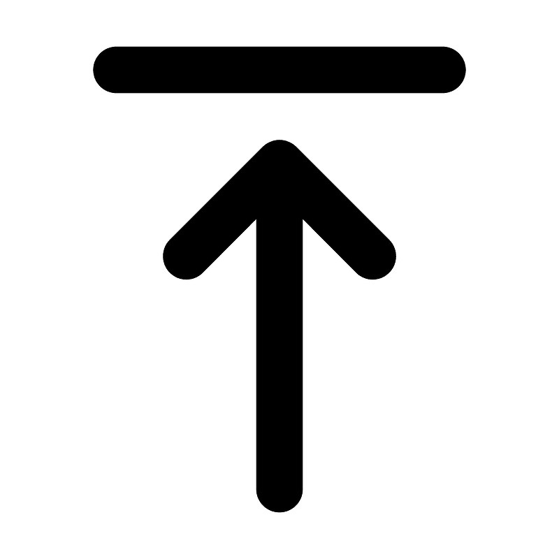 Top-arrow-to-top - Free vector icons on creazilla.com