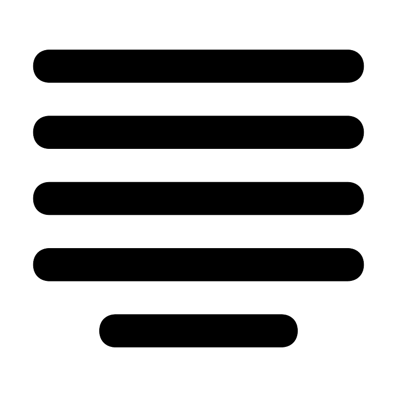 Align-center-justify icon. Free download transparent .PNG | Creazilla Align-center-justify icon. Free download transparent .PNG | Creazilla