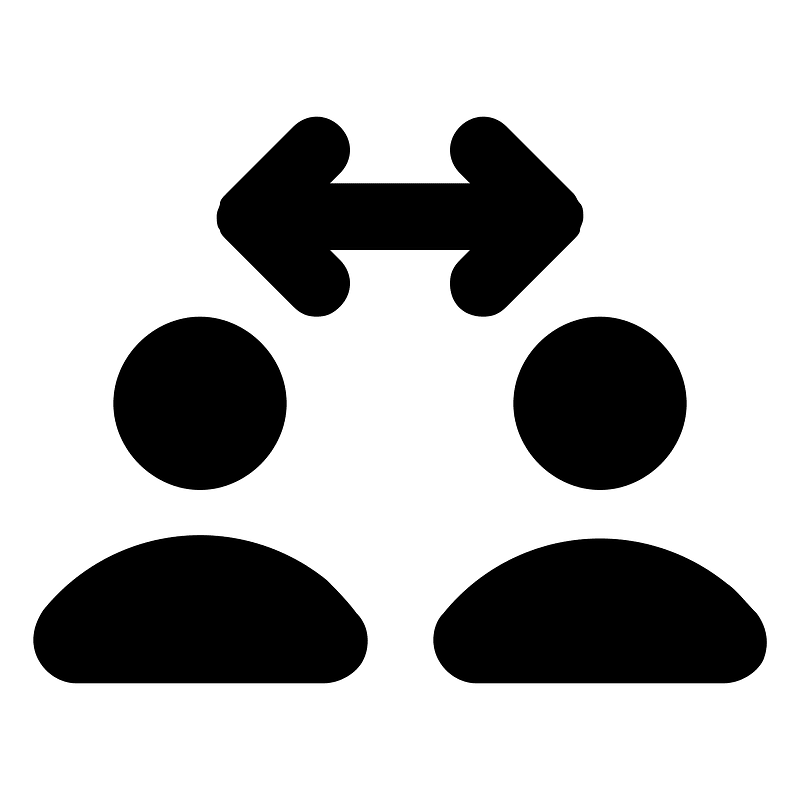 User-arrows icon. Free download transparent .PNG | Creazilla