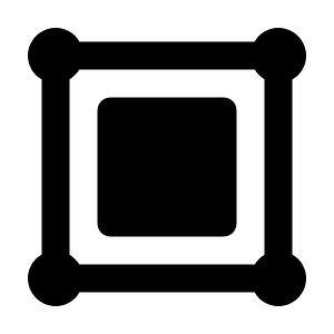 Vector-square-alt icon. Free download transparent .PNG | Creazilla