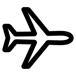 Airplane icon. Free download transparent .PNG | Creazilla