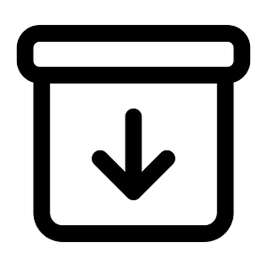 Archive icon. Free download transparent .PNG | Creazilla