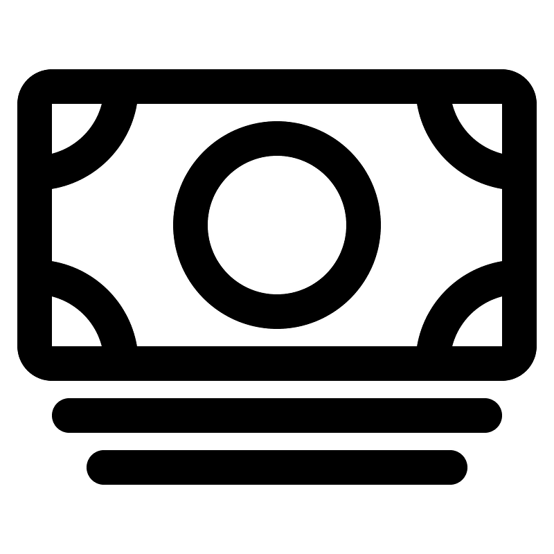 Cash icon. Free download transparent .PNG | Creazilla