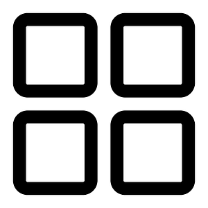 Grid icon. Free download transparent .PNG | Creazilla