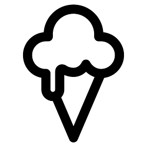 Ice-cream icon. Free download transparent .PNG | Creazilla
